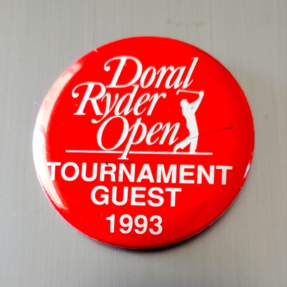 Doral Ryder Open | Accessories | Rare 993 Guest Tournament Pass Pin ...